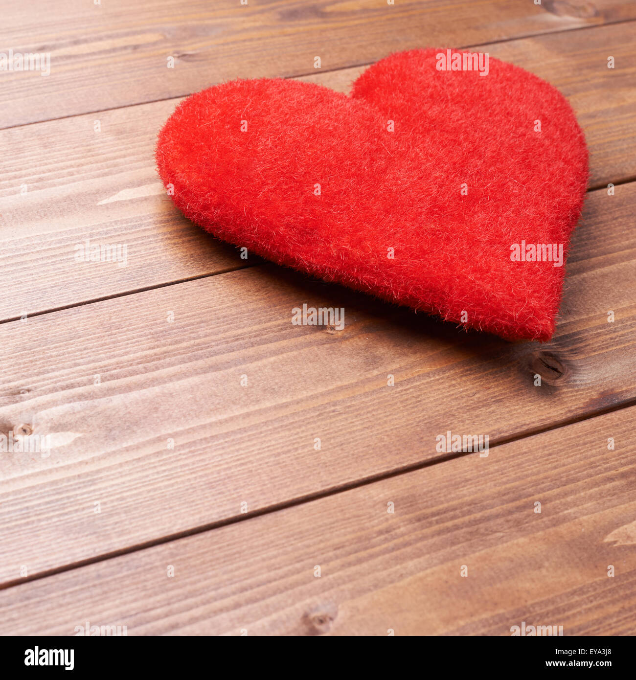One red heart composition Stock Photo - Alamy