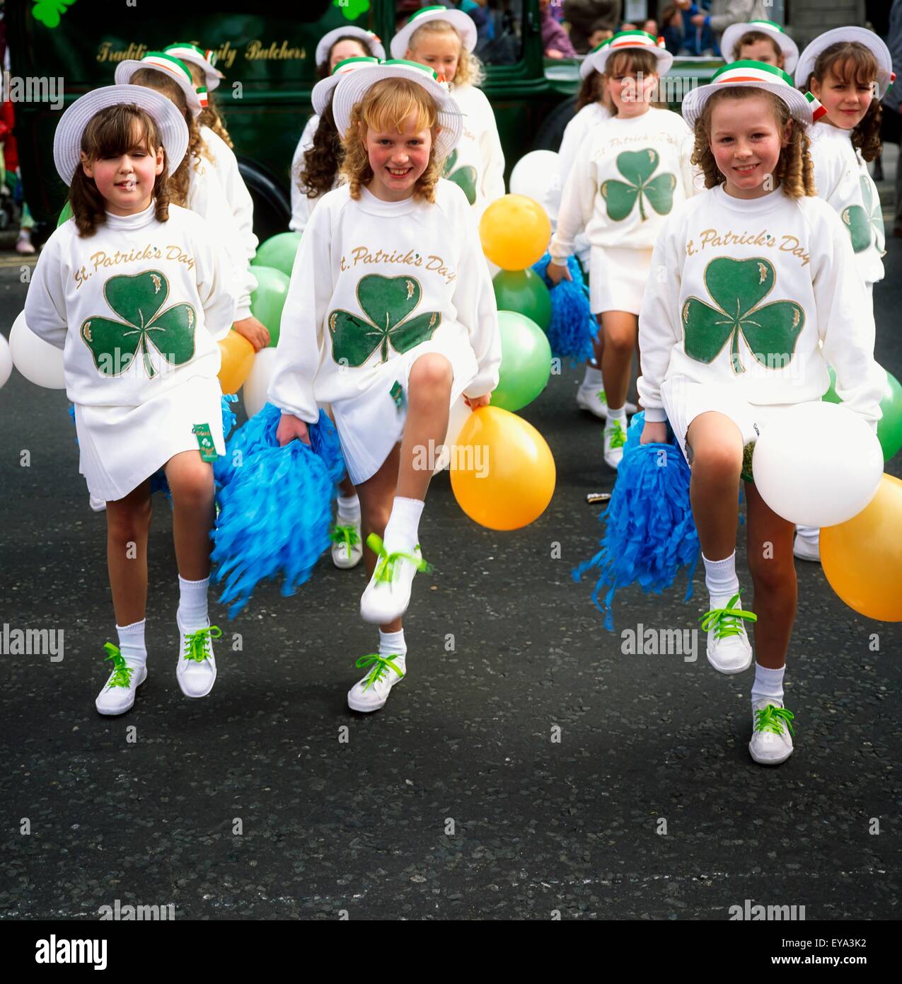 Dublin, Co Dublin, Ireland; Saint Patrick's Day Parade Stock Photo - Alamy