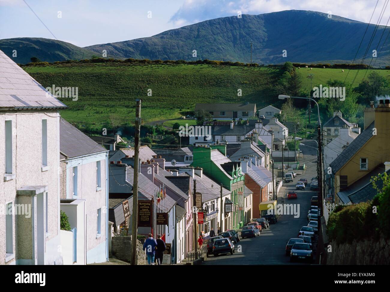 Co Donegal, Ardara Village Stock Photo - Alamy