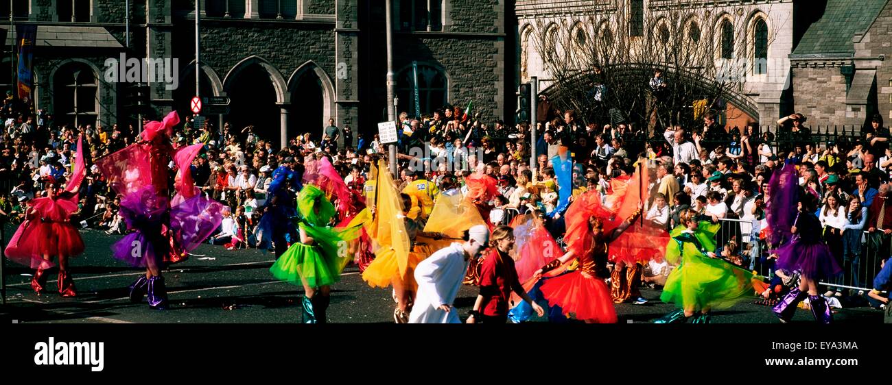 Dublin, Co Dublin, Ireland; Saint Patrick's Day Parade Stock Photo - Alamy