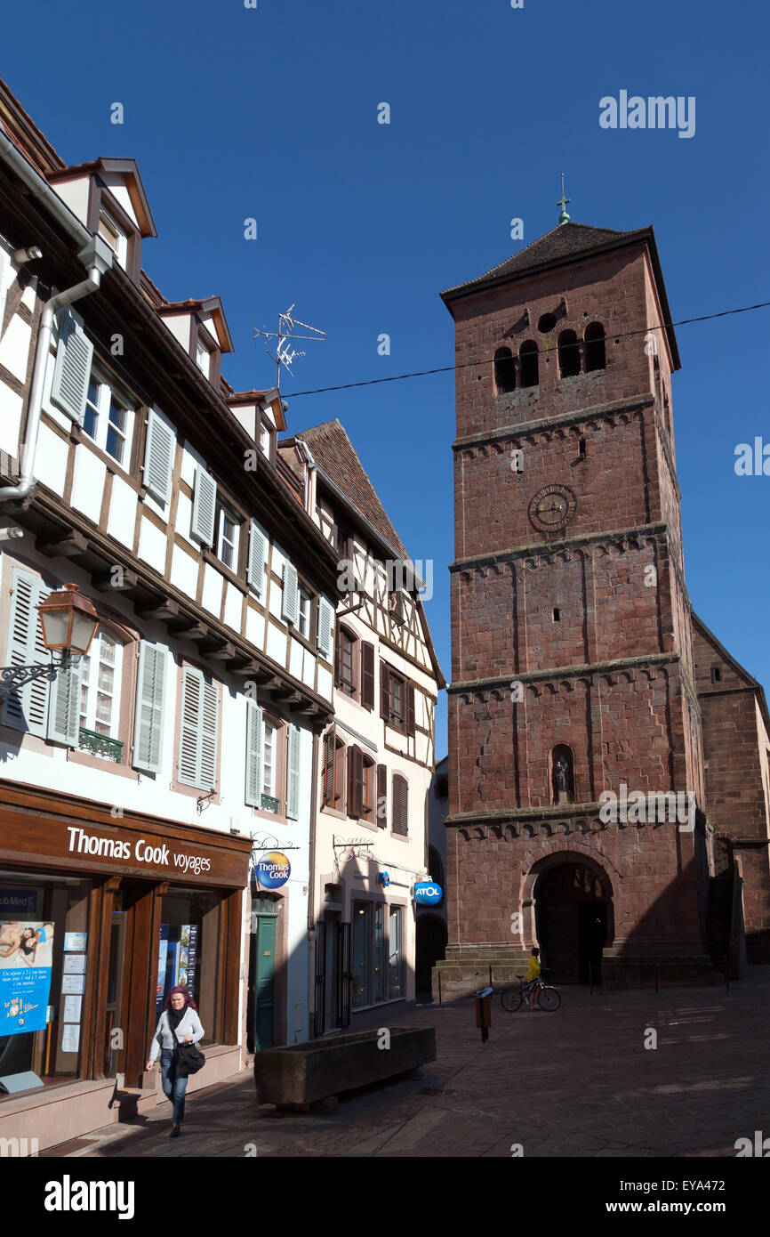 Eglise notre dame de la nativite de saverne hi-res stock photography ...