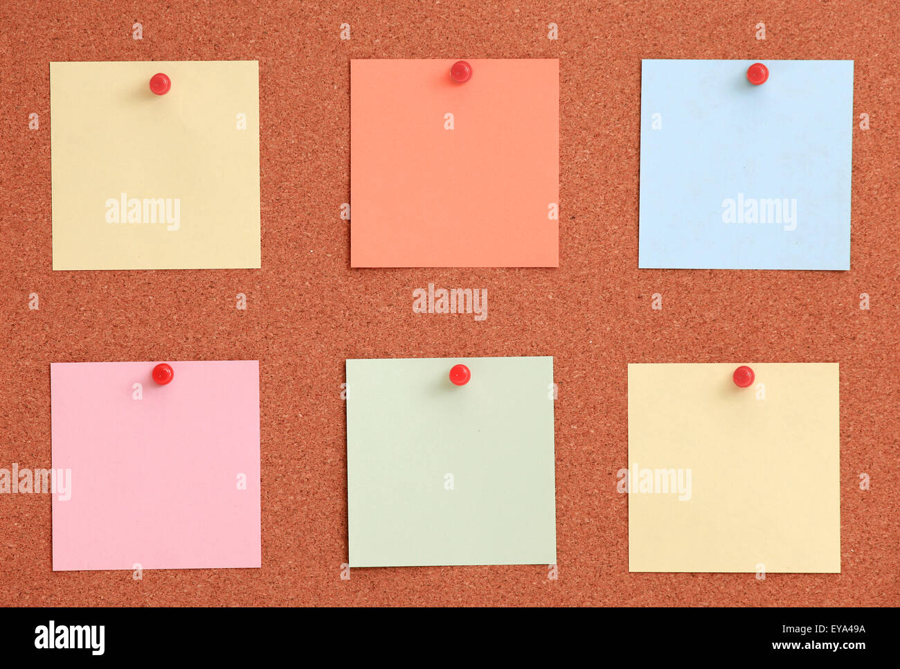 Cork board with notes hi-res stock photography and images - Alamy