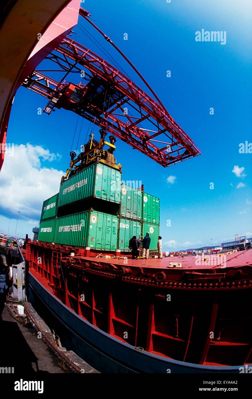 Dublin, Co Dublin, Ireland; Container Docks Stock Photo - Alamy
