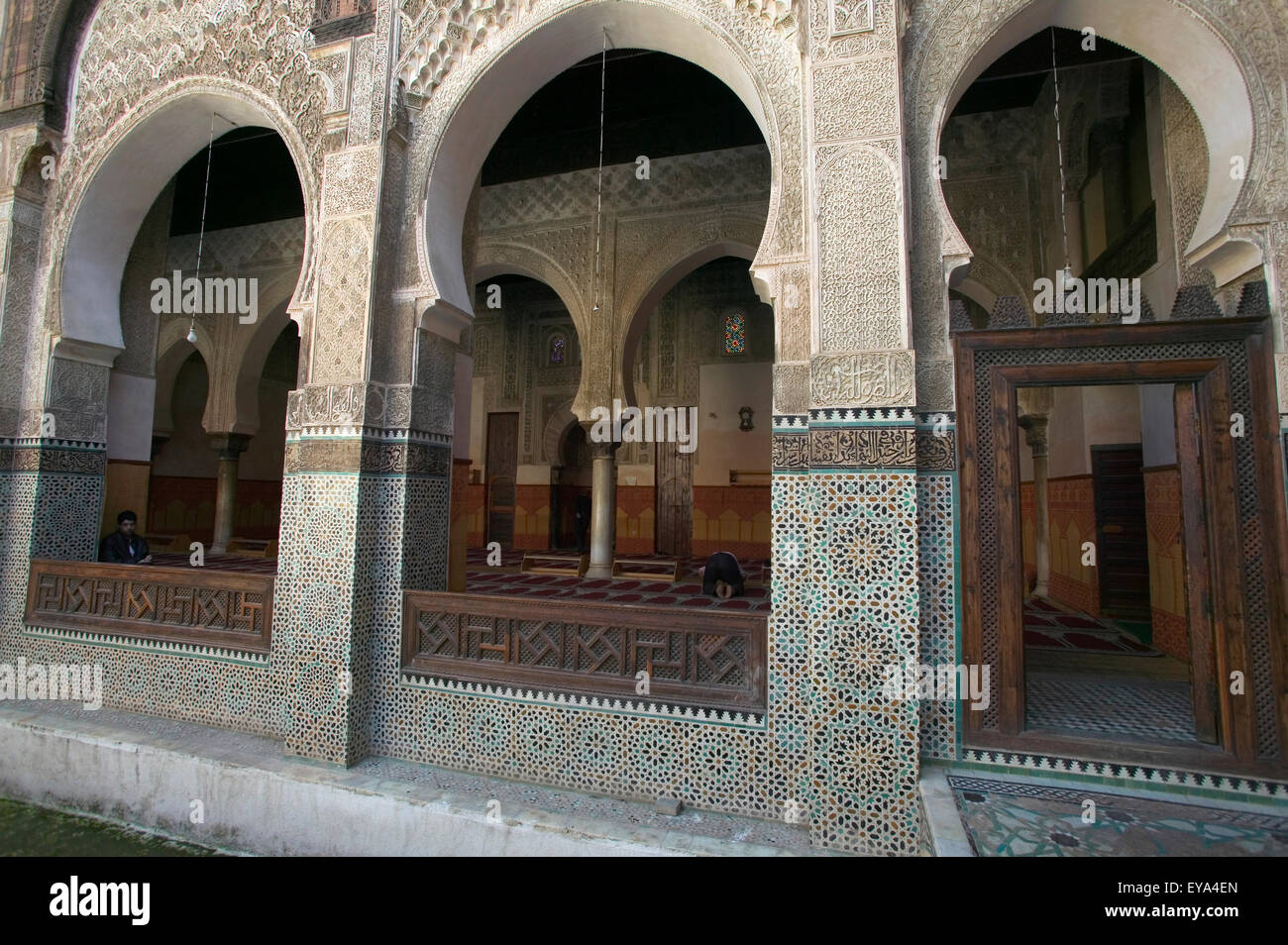 Mosque in bounania medresa hi-res stock photography and images - Alamy