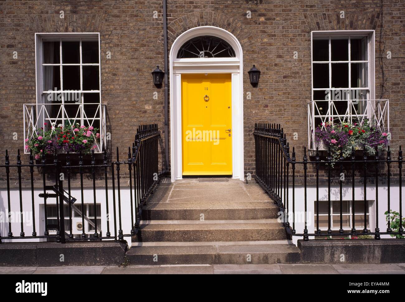 Georgian Door, Fitzwilliam Square, Dublin, Co Dublin, Ireland Stock ...