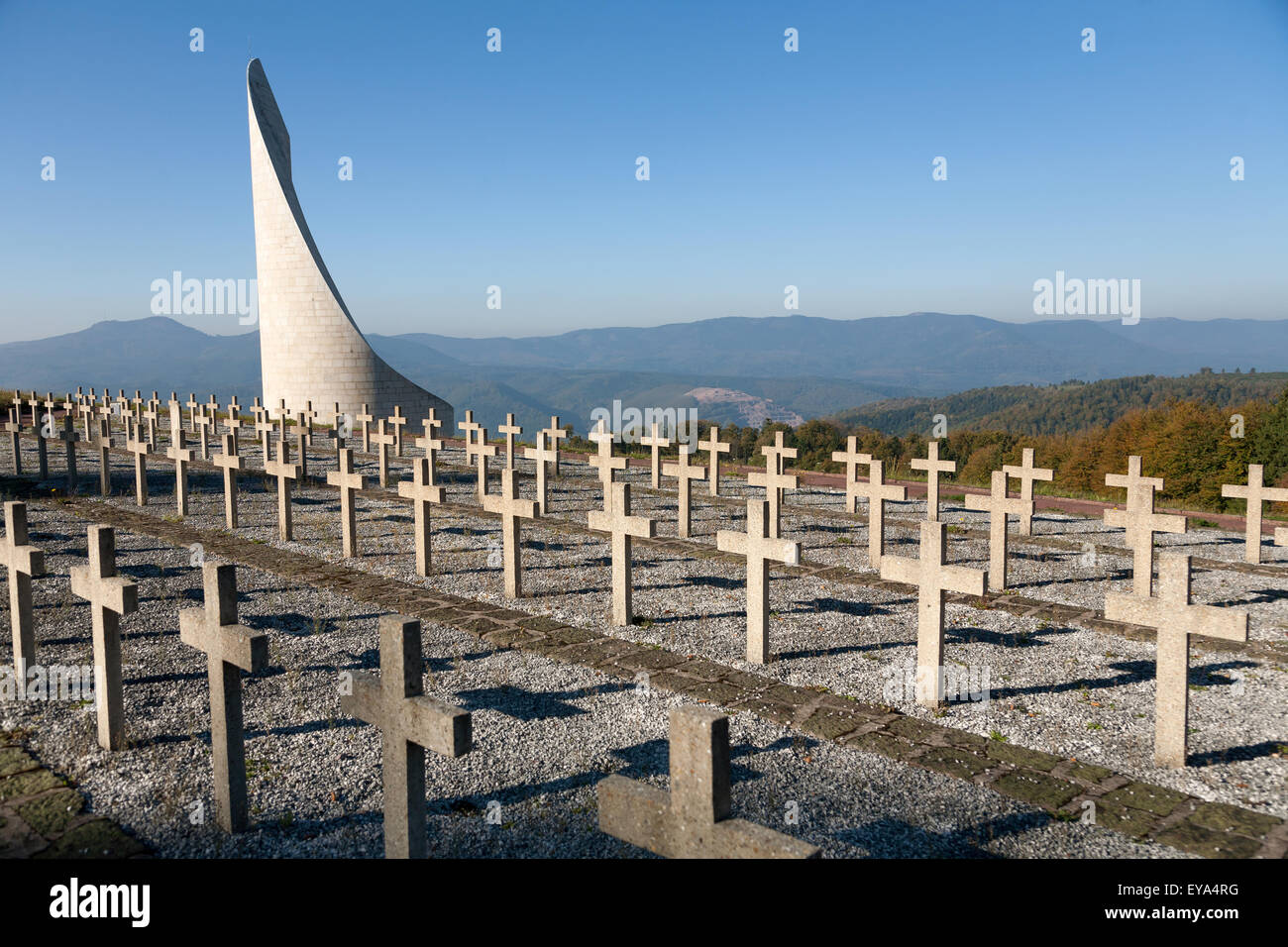 Natzweiler, France, memorial of the former concentration camp ...