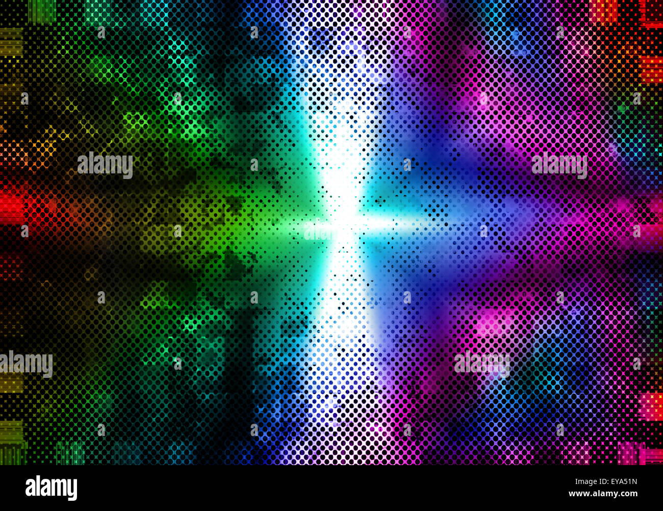 abstract multicolor texture background with digital wave Stock Photo ...