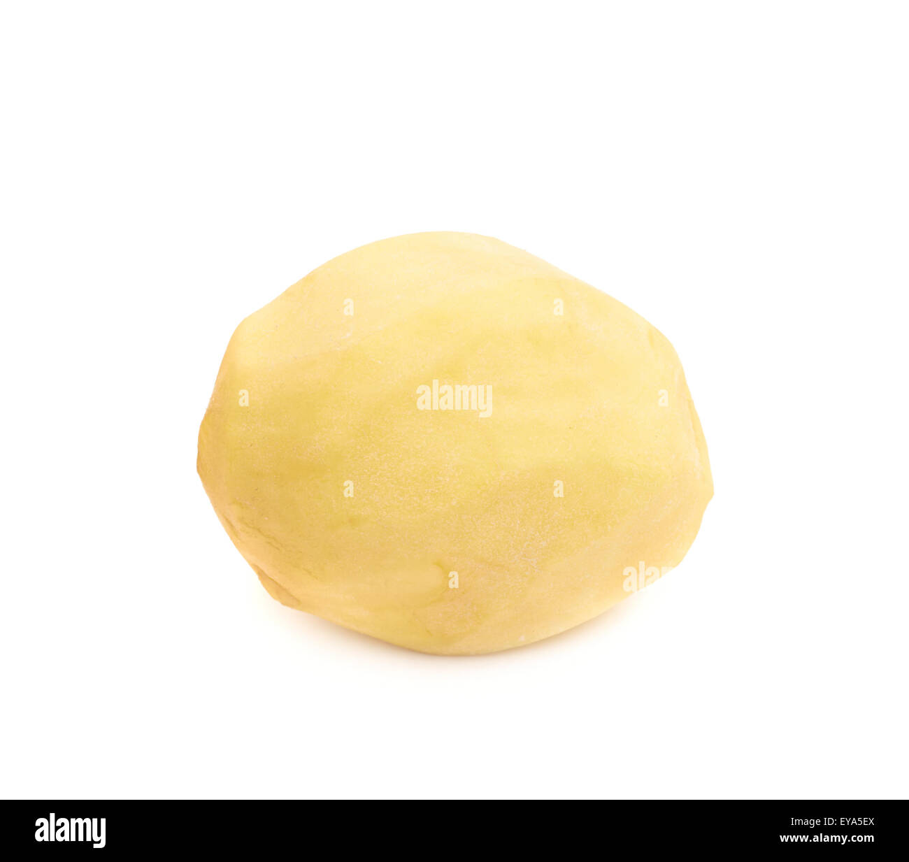 Peeled clean potato isolated Stock Photo - Alamy