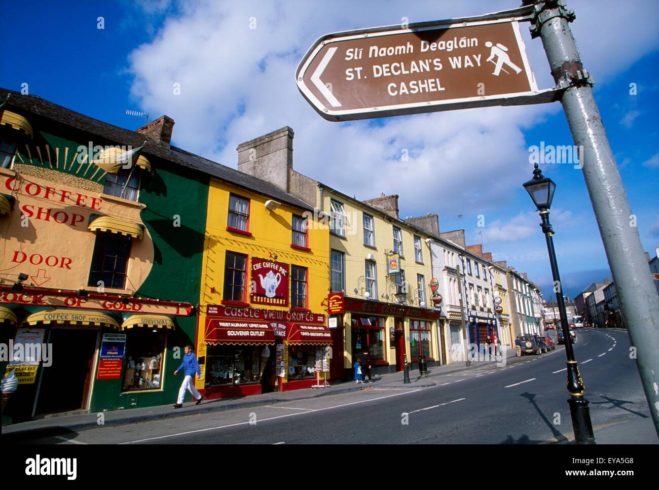 Irish Road Sign With Person High Resolution Stock Photography and ...