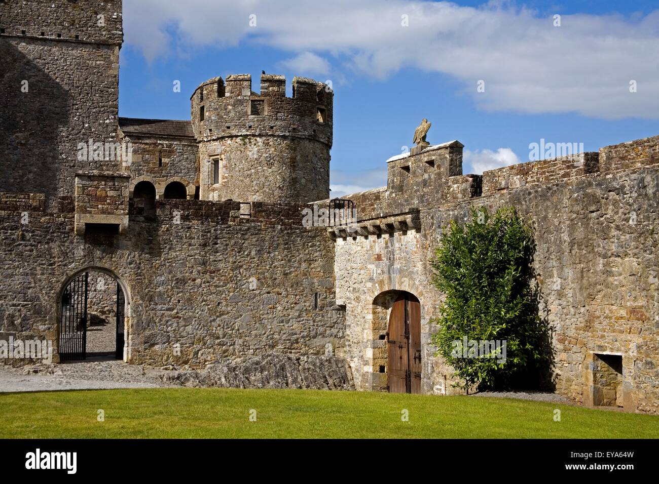 Cahir Castle, Cahir, County Tipperary, Ireland; 12Th Century Castle And ...