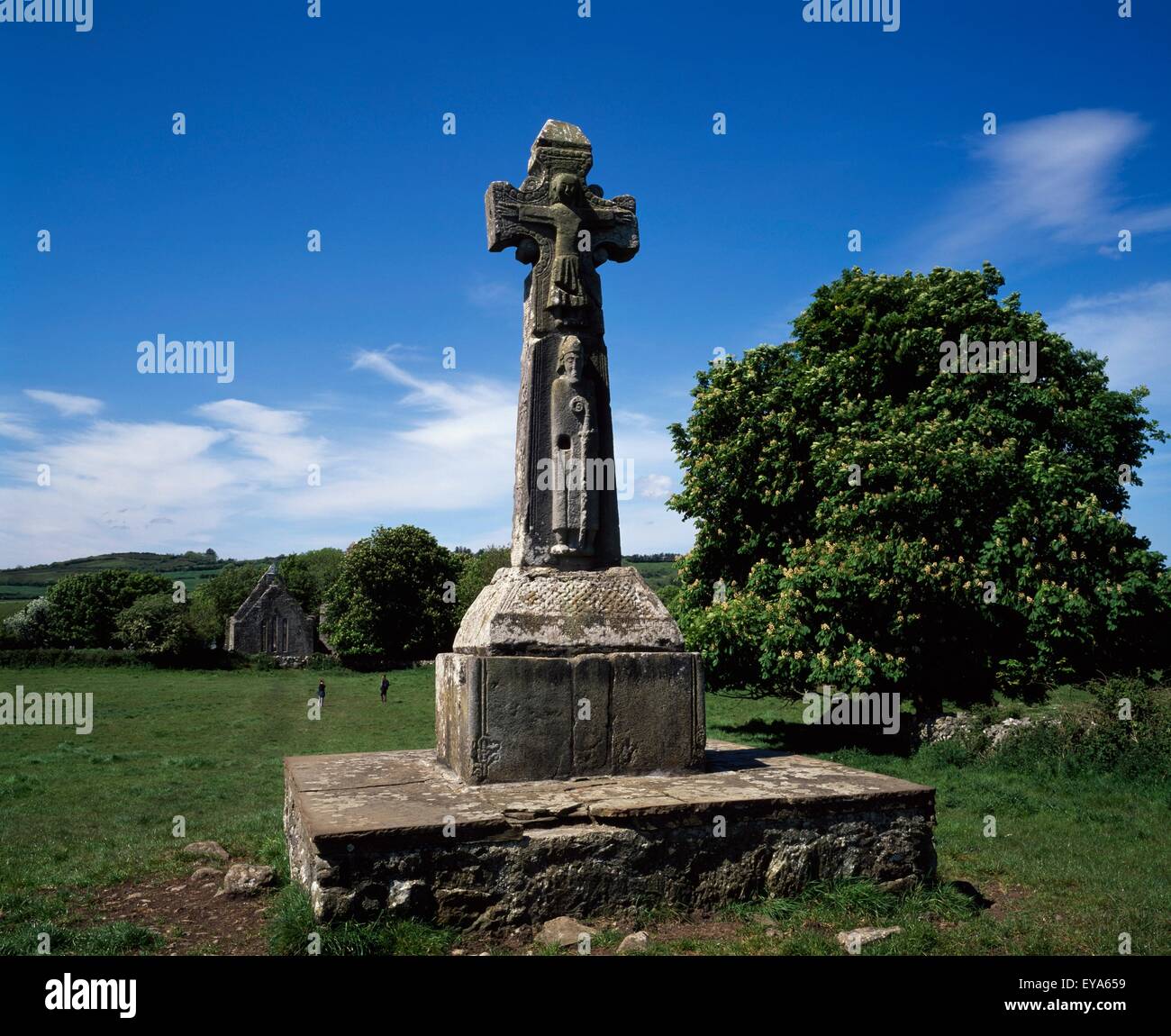 High Cross At Dysert O'dea, County Clare, Ireland Stock Photo - Alamy
