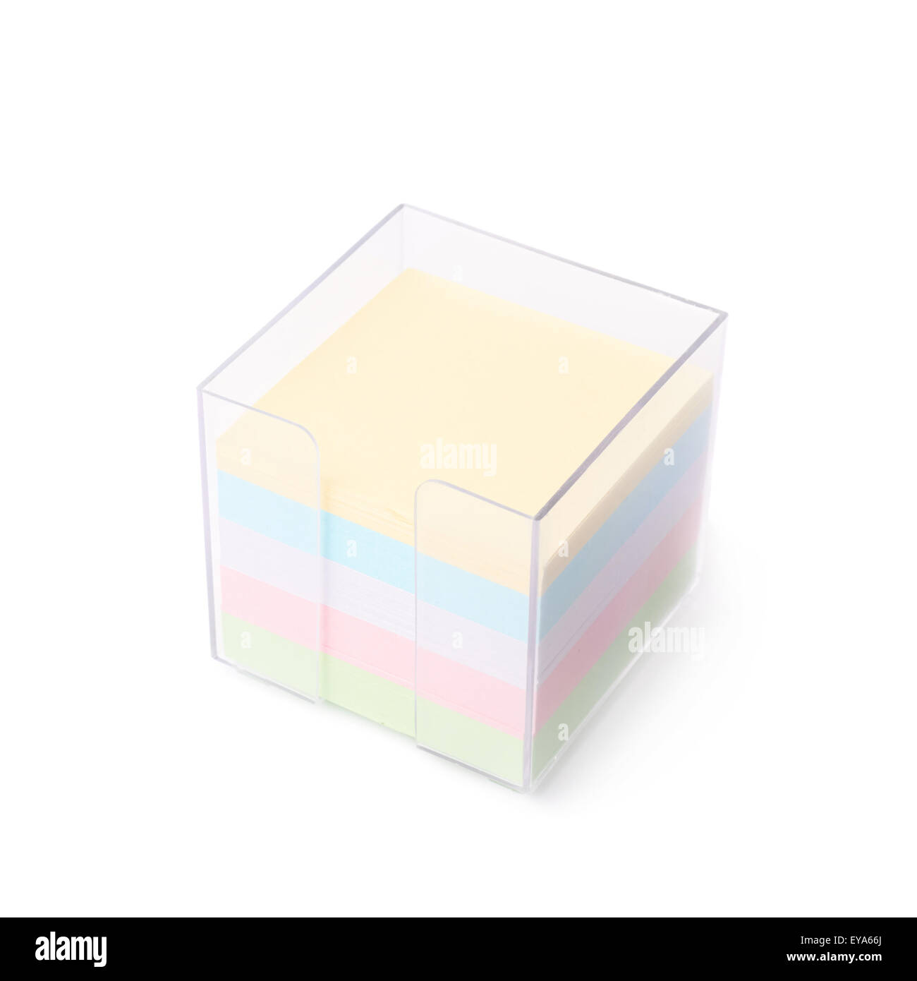 Pile of colorful sticker paper notes isolated Stock Photo - Alamy