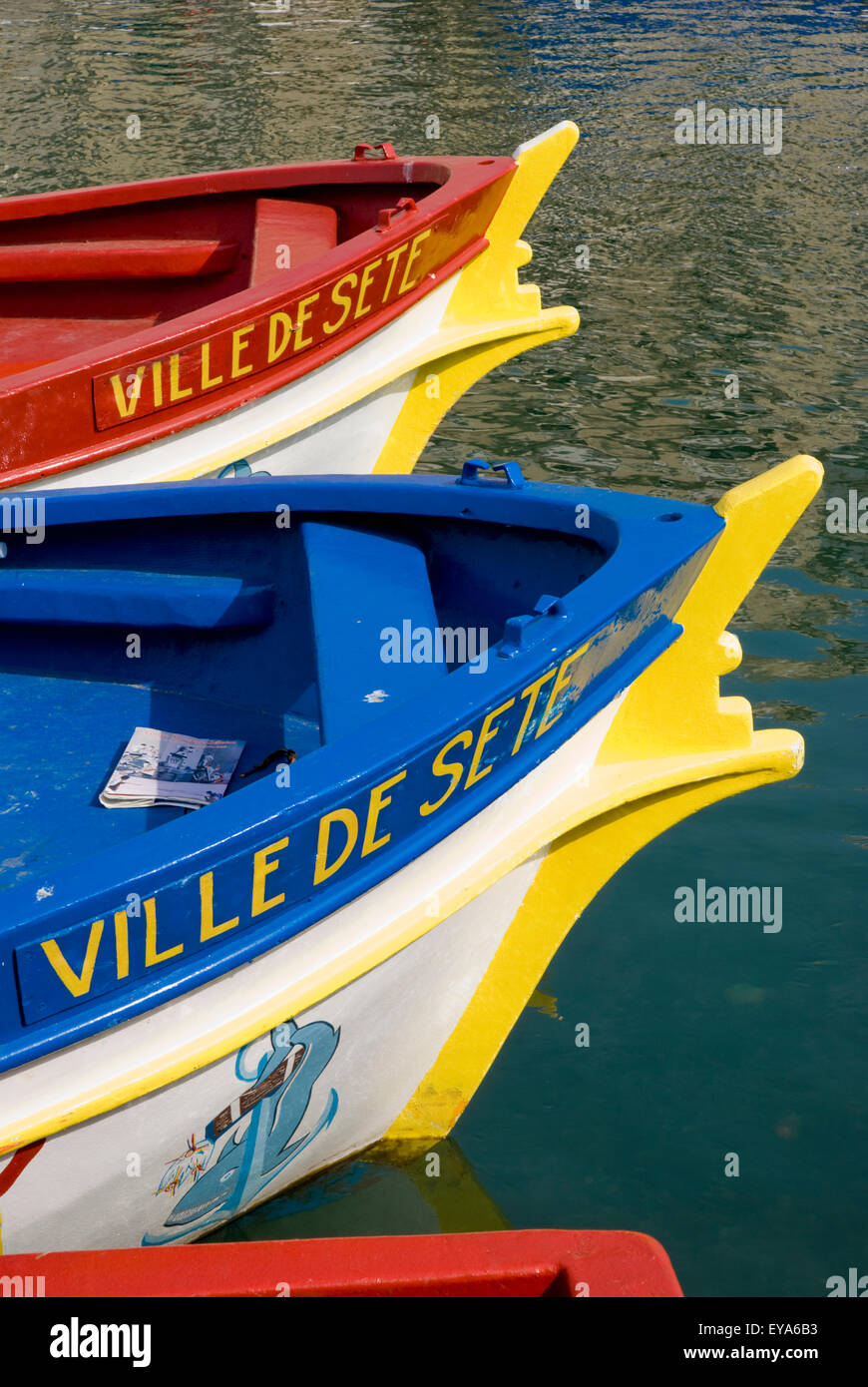 Boats Floating In Water Stock Photo - Alamy