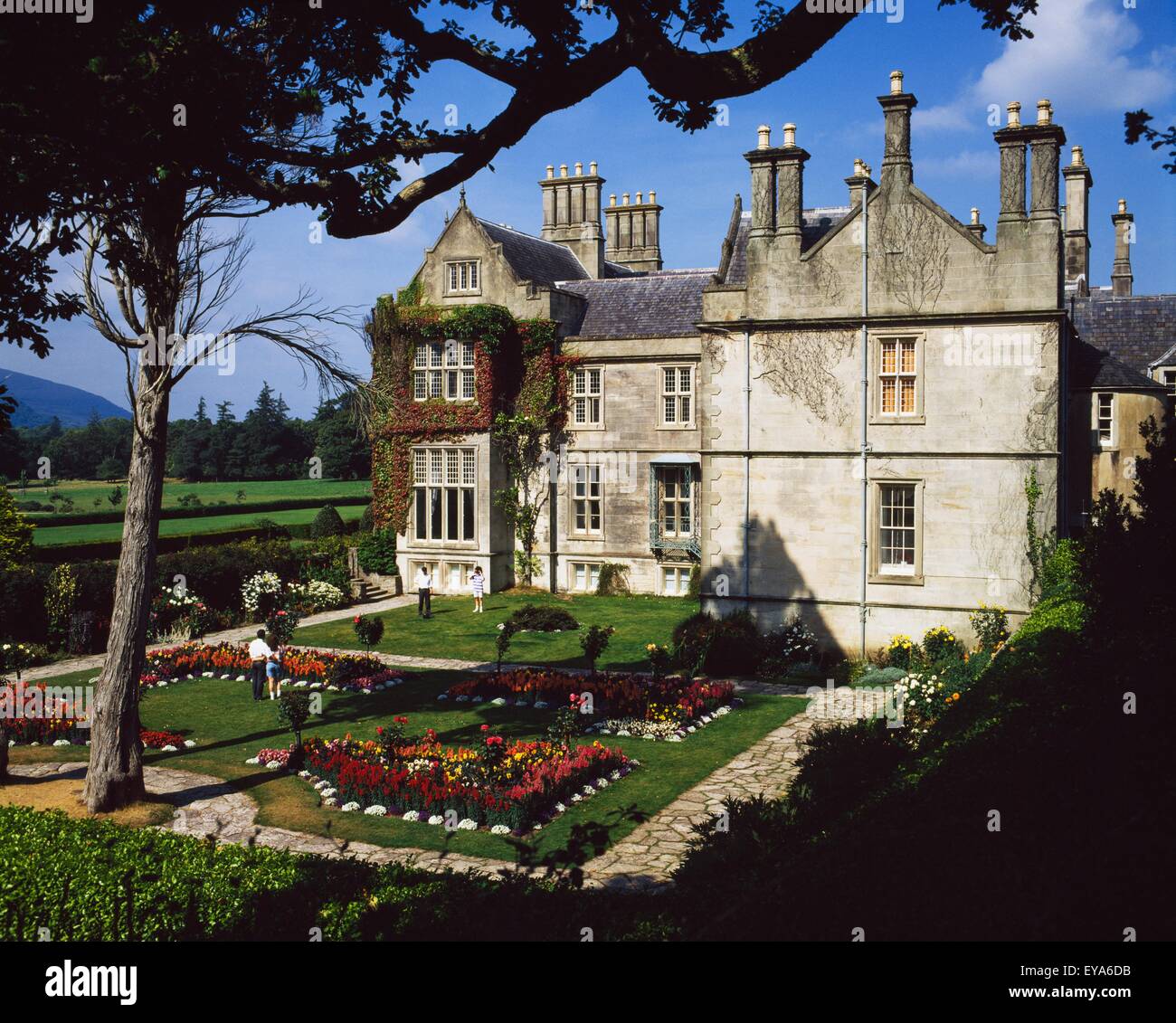 Muckross House, Killarney, County Kerry, Ireland; Historic Irish ...