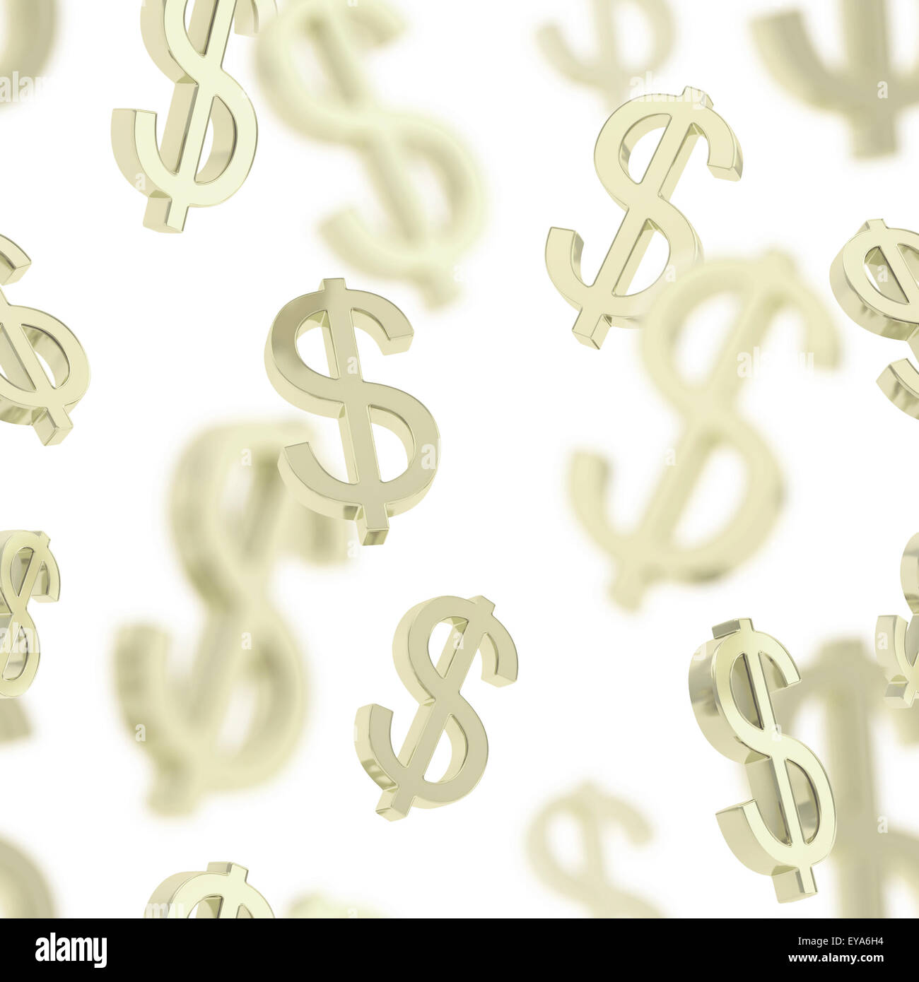 Seamless background made of dollar signs Stock Photo - Alamy