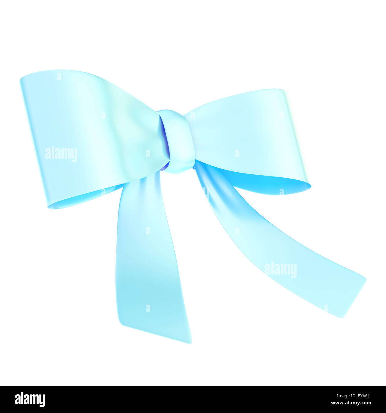 Decorational ribbon bow isolated Stock Photo - Alamy