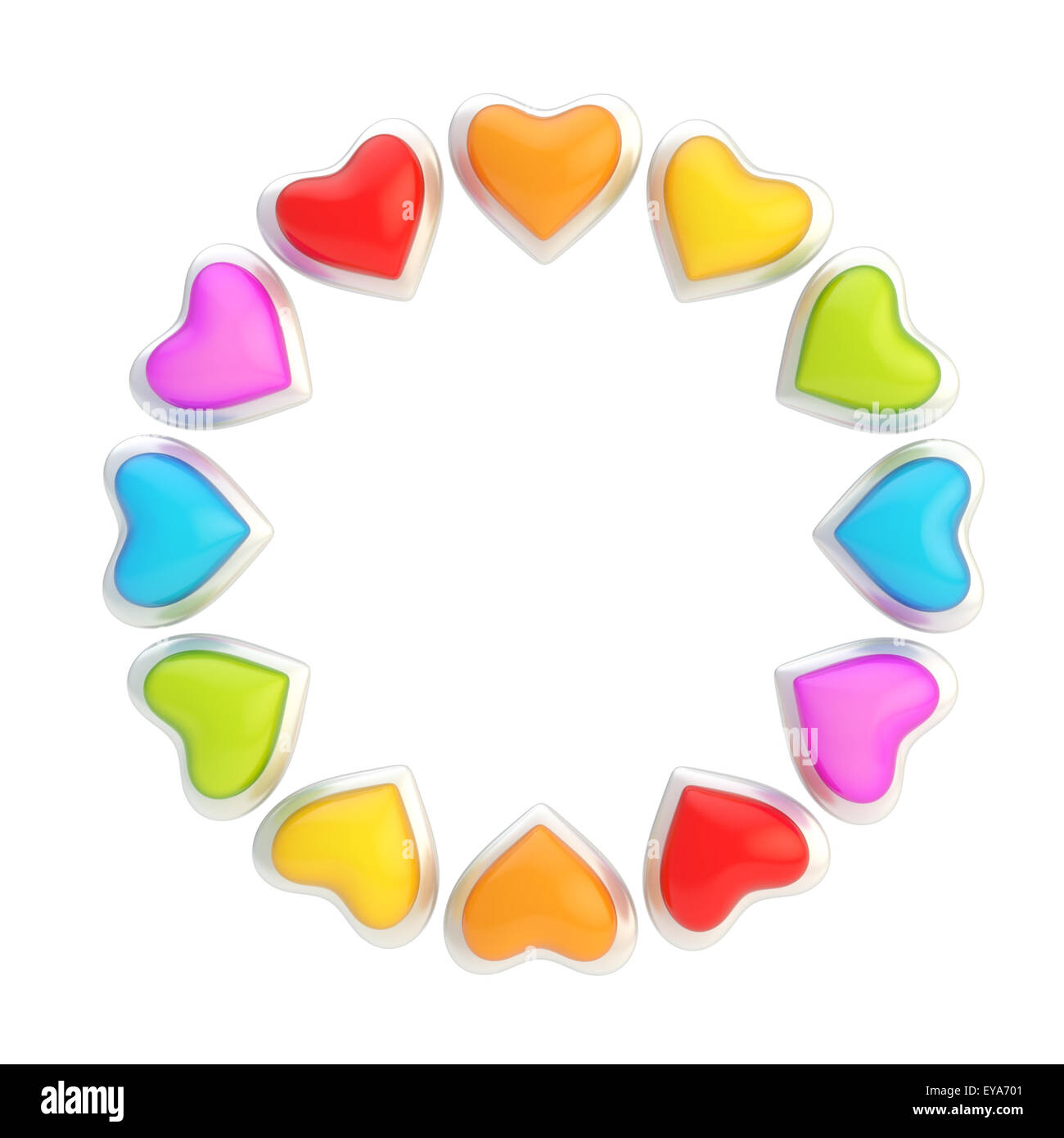 Beautiful silver frame empty Cut Out Stock Images & Pictures - Alamy