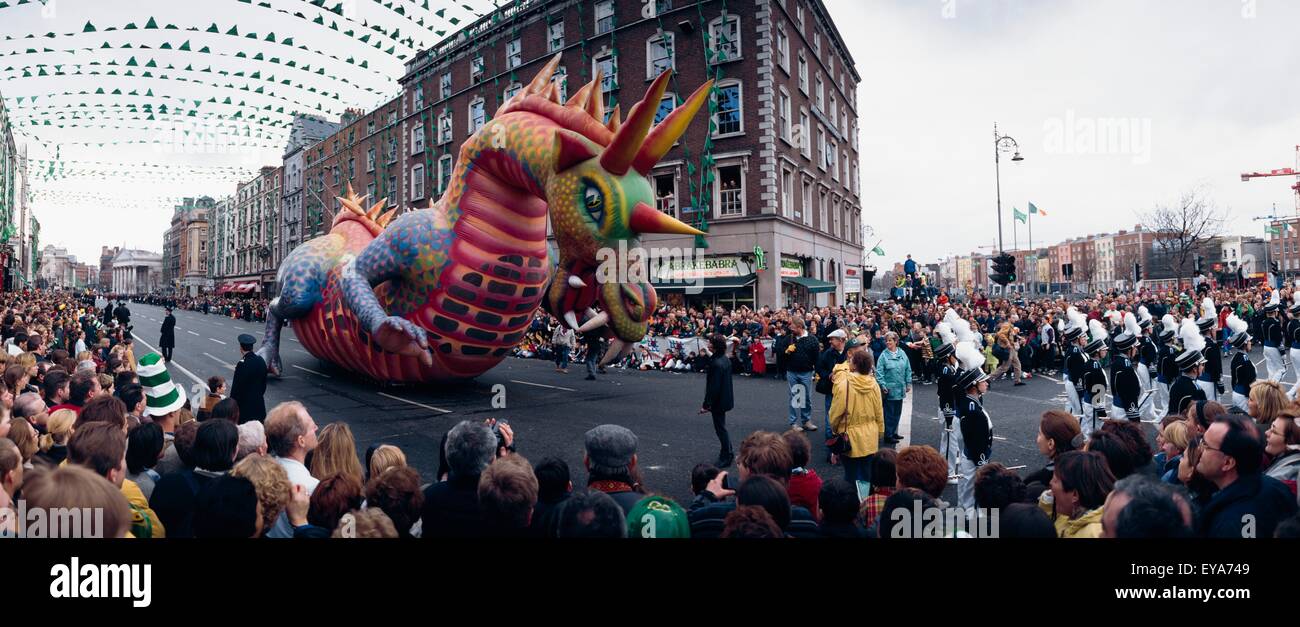 Dublin, Co Dublin, Ireland; St Patrick's Day Parade Stock Photo - Alamy