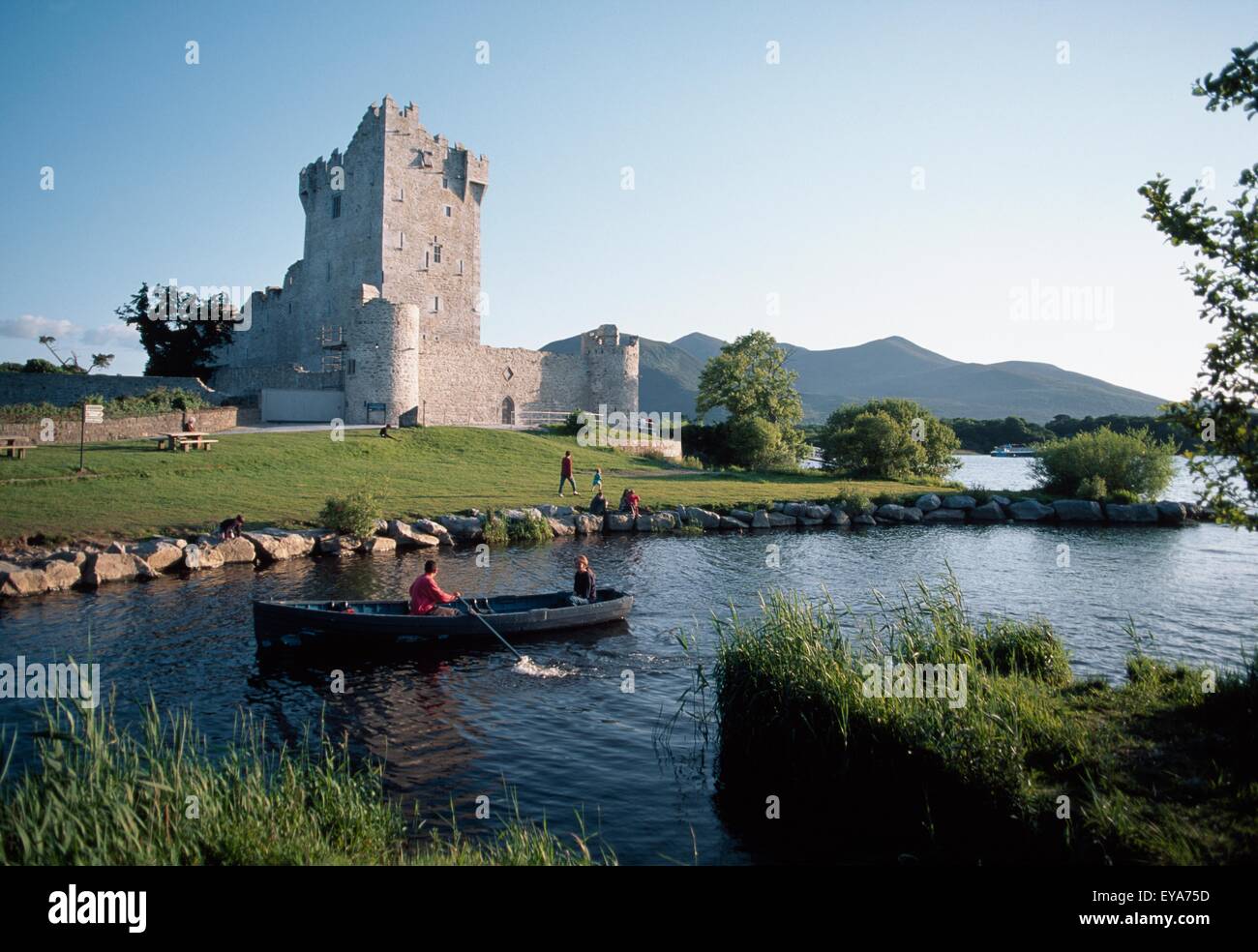 Ross Castle, Killarney, Co Kerry, Ireland; 15Th Century Castle Stock ...