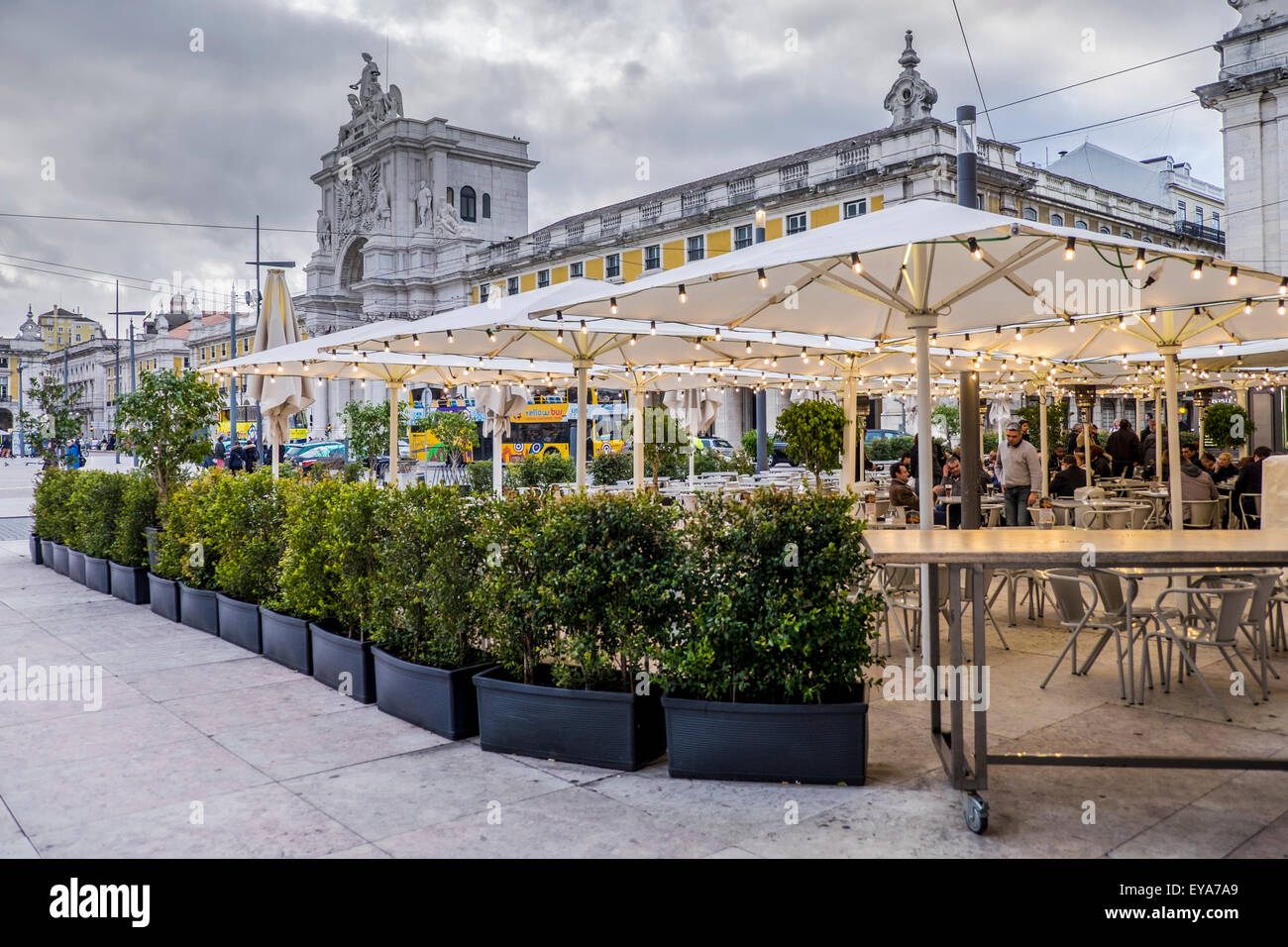 The comercio square lisbon hi-res stock photography and images - Alamy