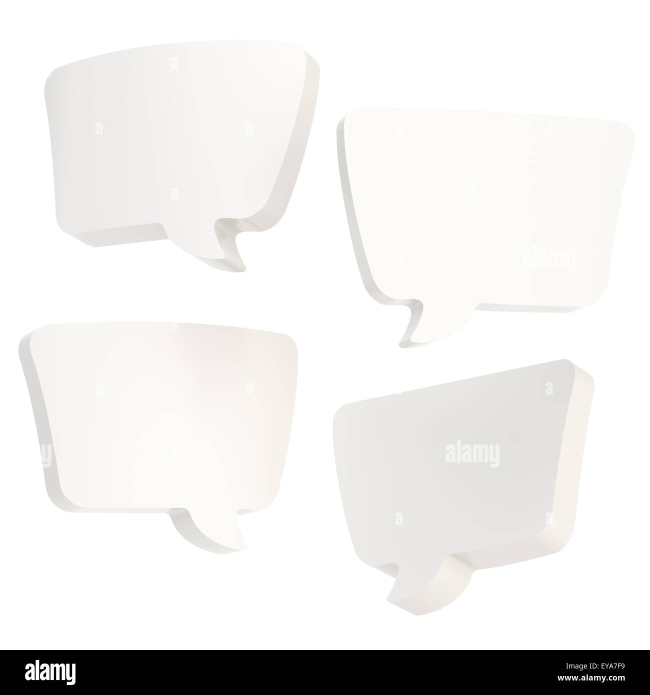 Text bubble shape isolated Stock Photo - Alamy