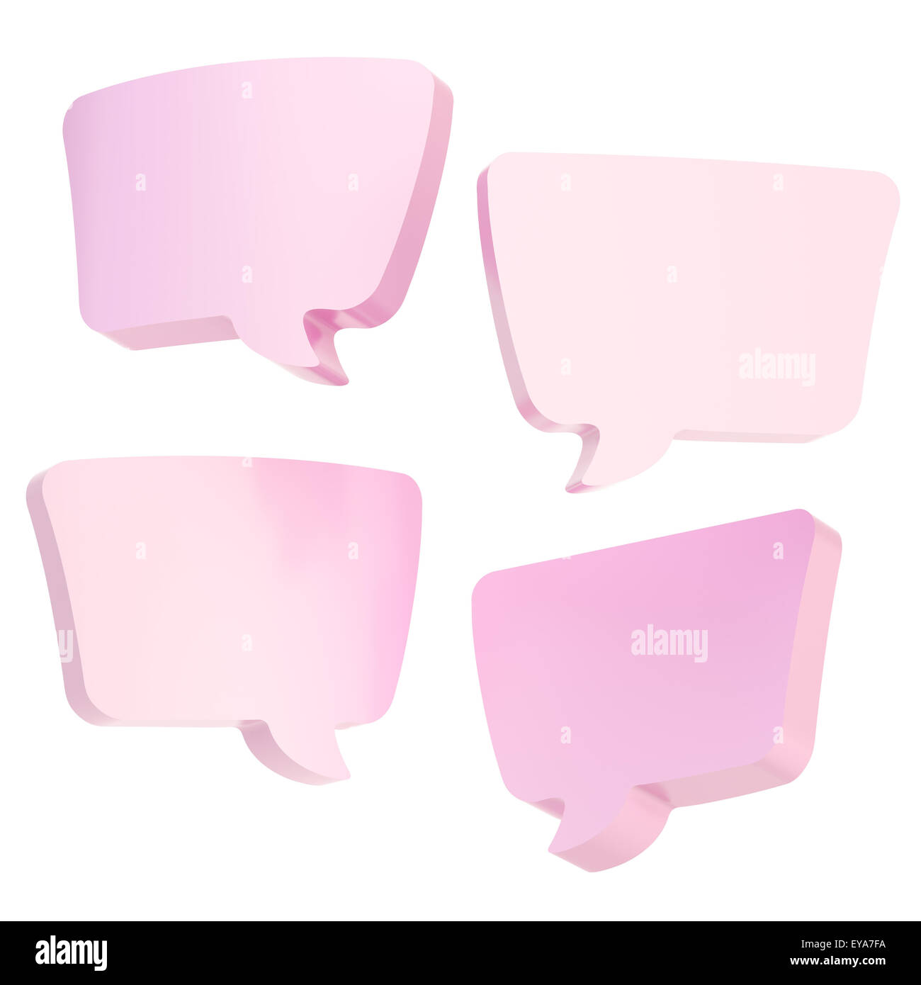 Text bubble shape isolated Stock Photo - Alamy