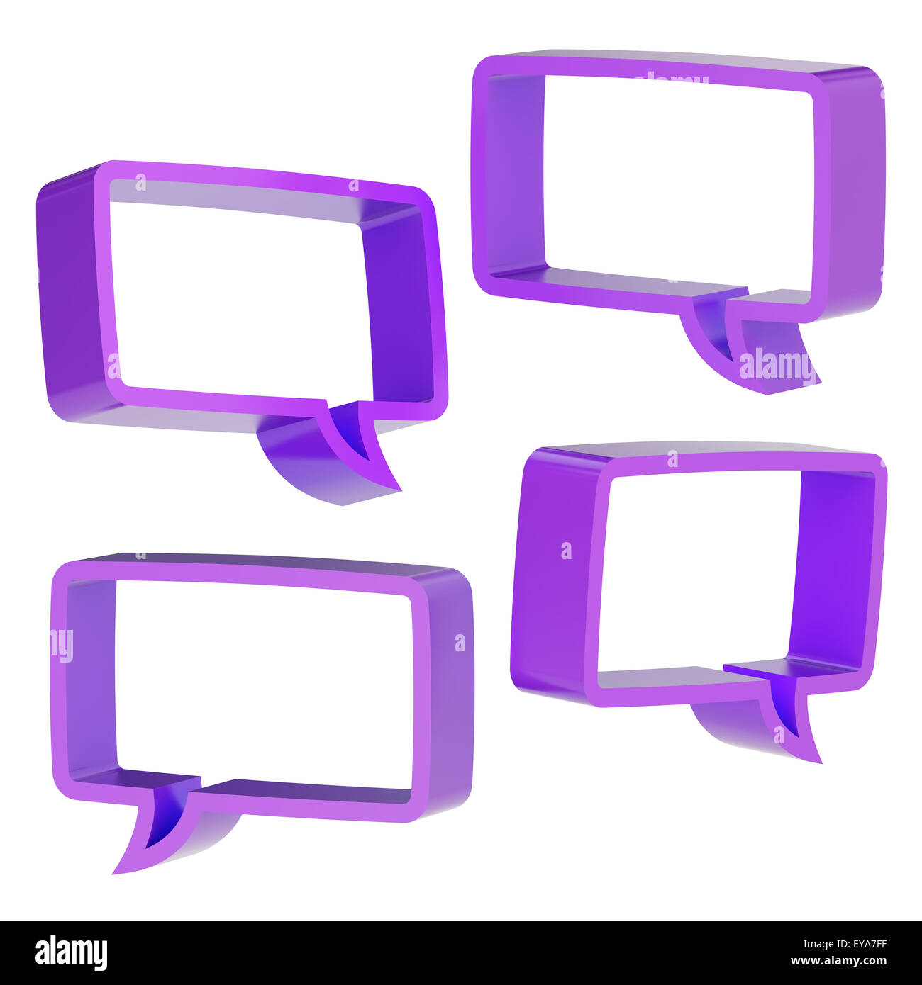 Text bubble shape isolated Stock Photo - Alamy