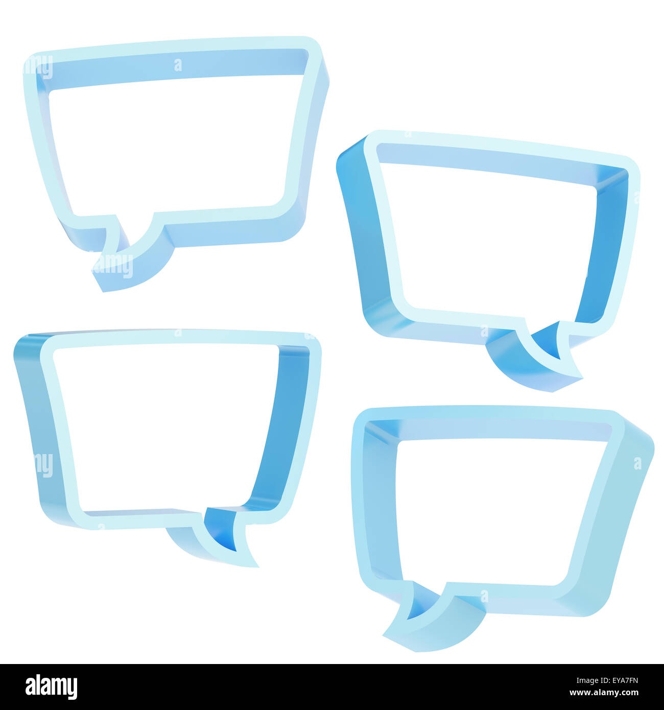 Text bubble shape isolated Stock Photo - Alamy