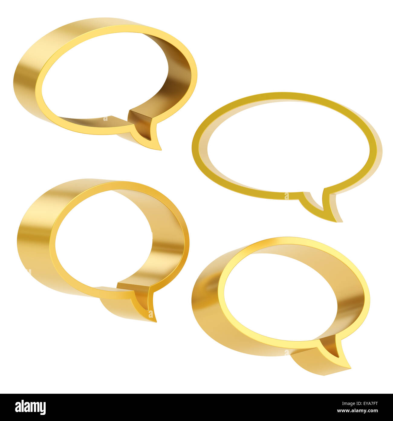 Text bubble shape isolated Stock Photo - Alamy