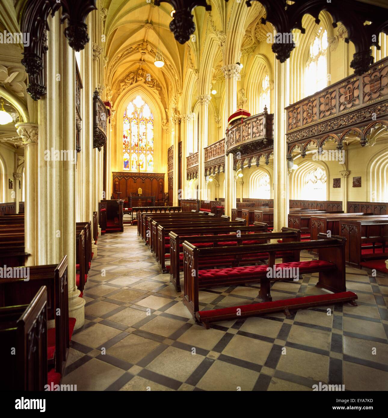Dublin Churches, Church Of The Most Holy, Trinity Dublin Castle Stock ...