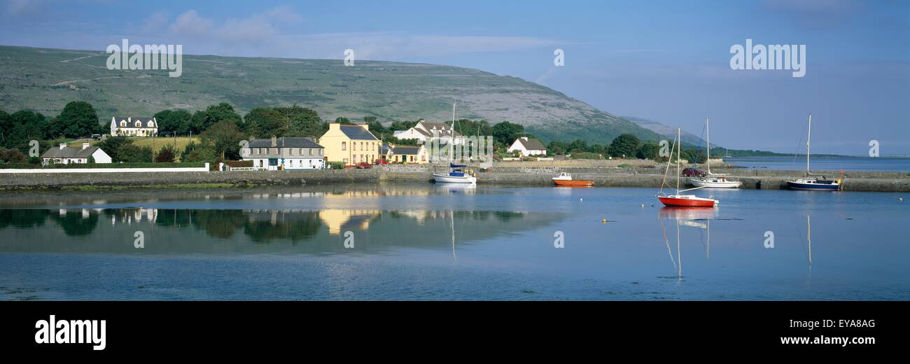 Fishing Village, Ballyvaughan, County Clare, Ireland Stock Photo - Alamy