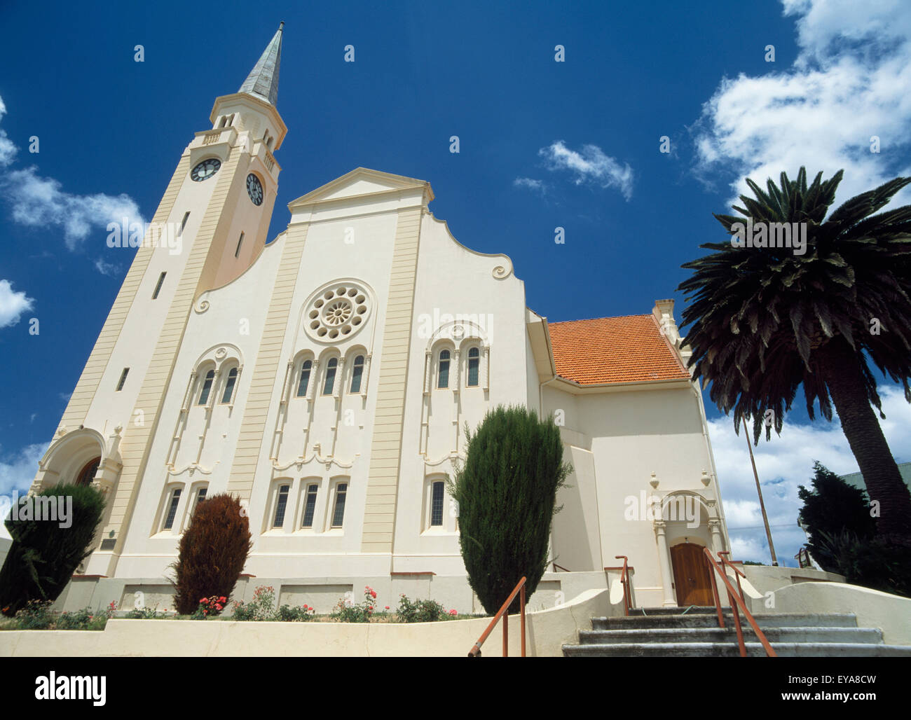 Dutch Colonial Church In The Town Of Fairfield,South Africa Stock Photo ...