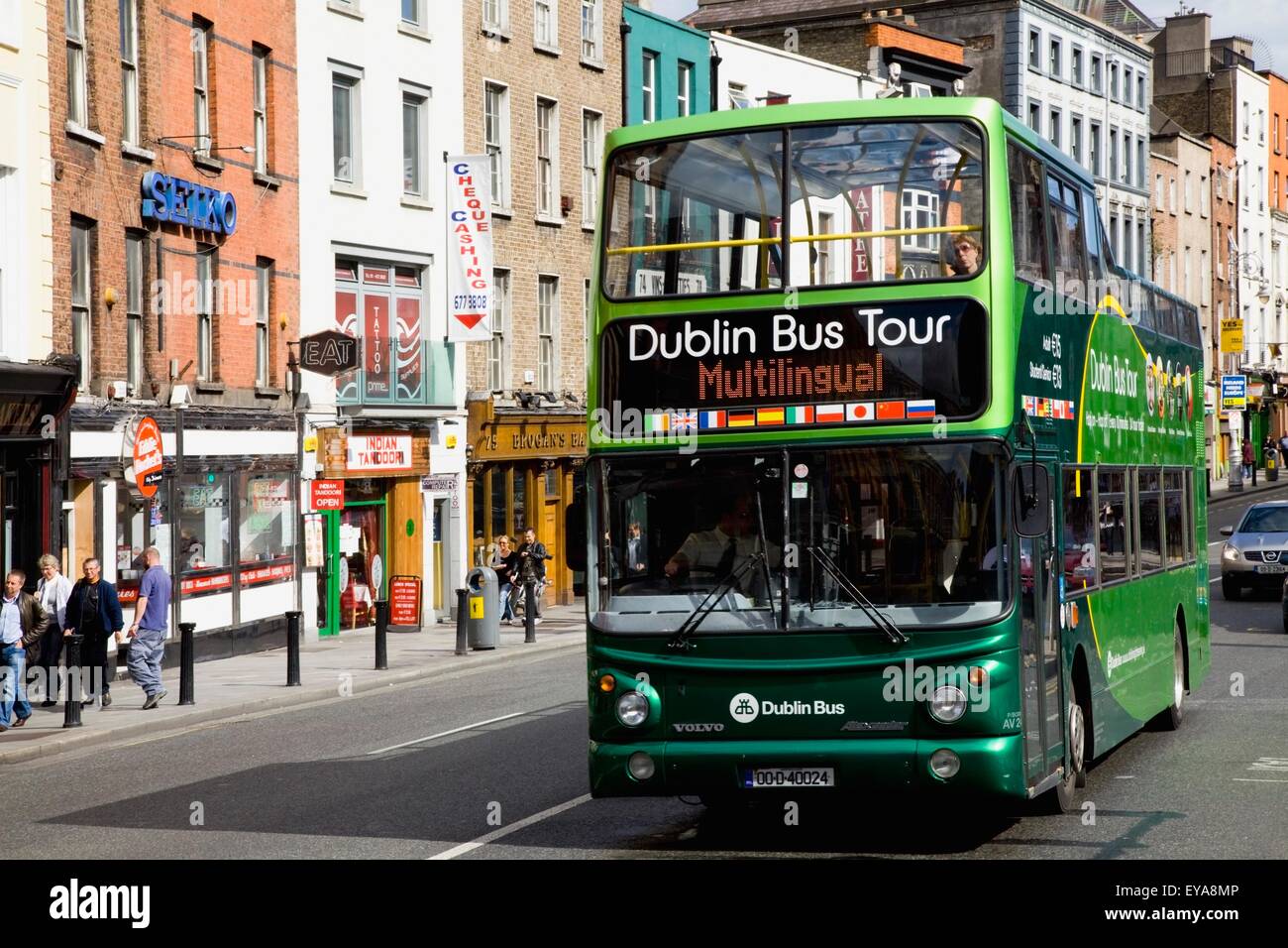 Dublin bus sign hi-res stock photography and images - Alamy