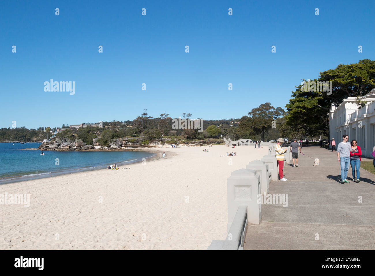 Balmoral Beach on Sydney's northern beaches is in the suburb of Mosman ...