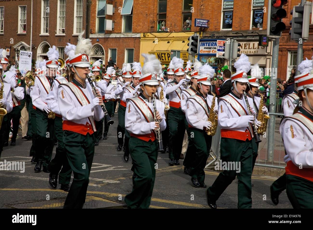 Dublin ireland marching band in hi-res stock photography and images - Alamy