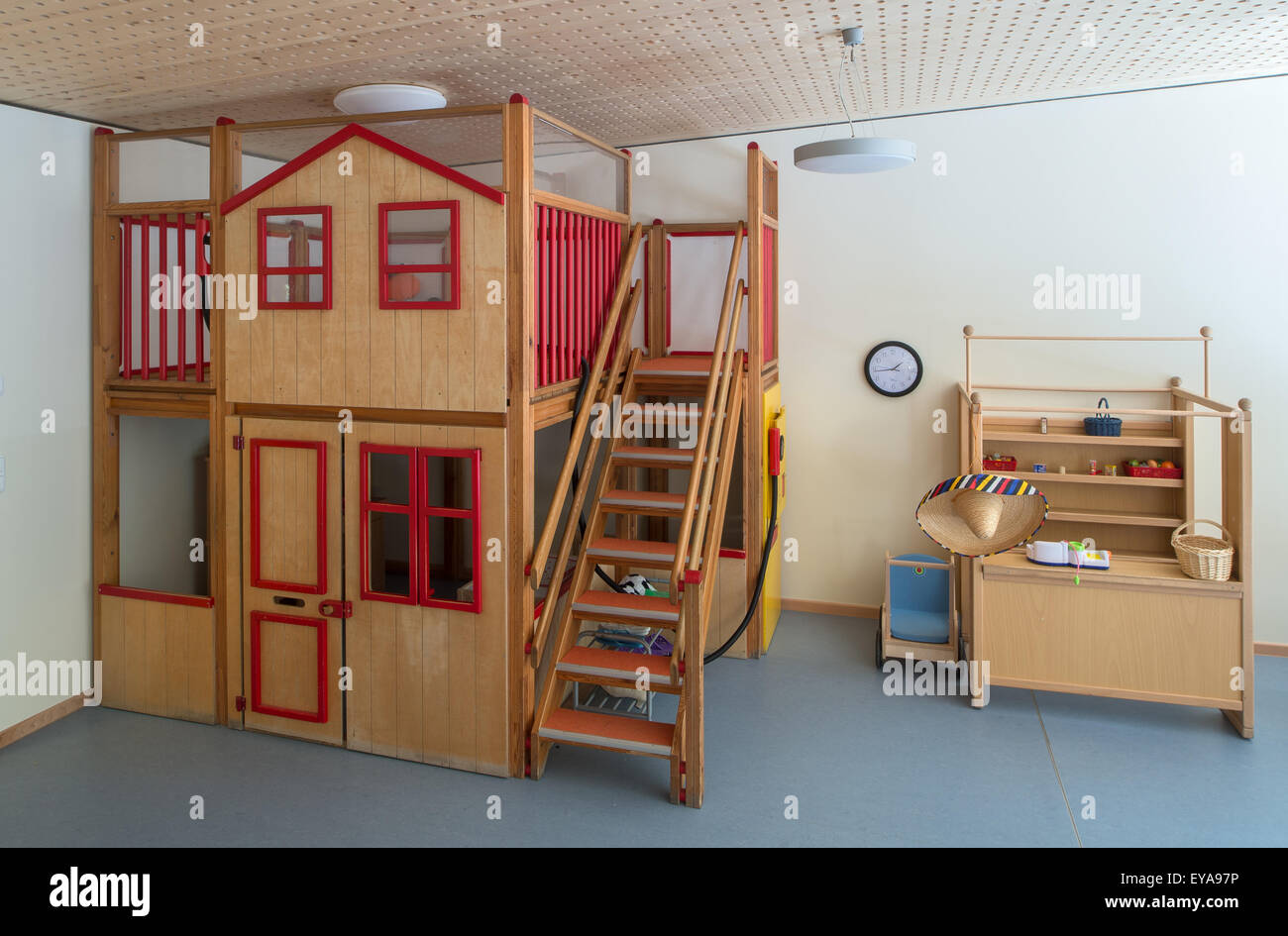 Berlin, Germany, Interior of a Berlin Kita Stock Photo - Alamy