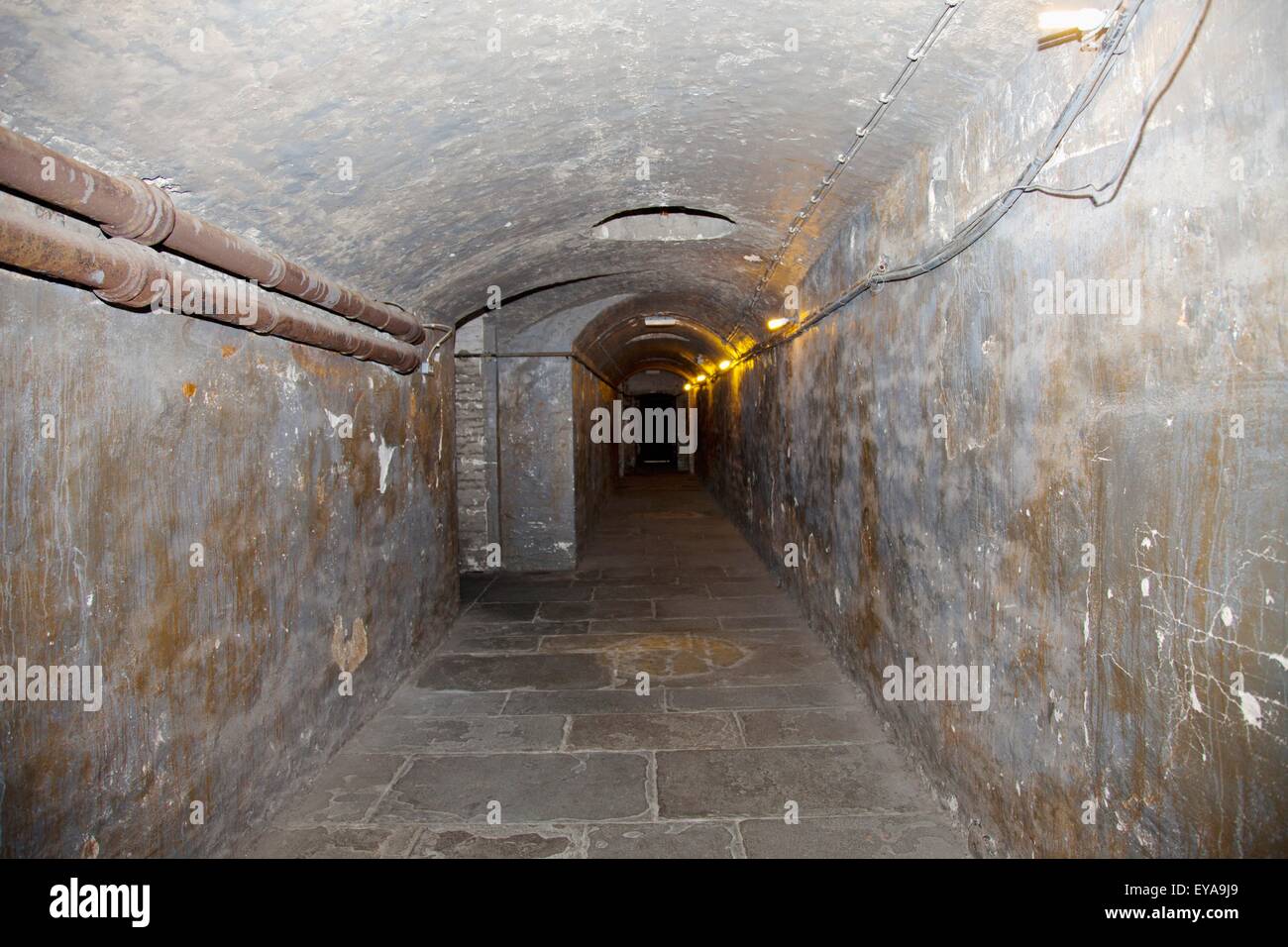 Interior Of The Kilmainham Jail; Dublin, Dublin County, Ireland Stock ...
