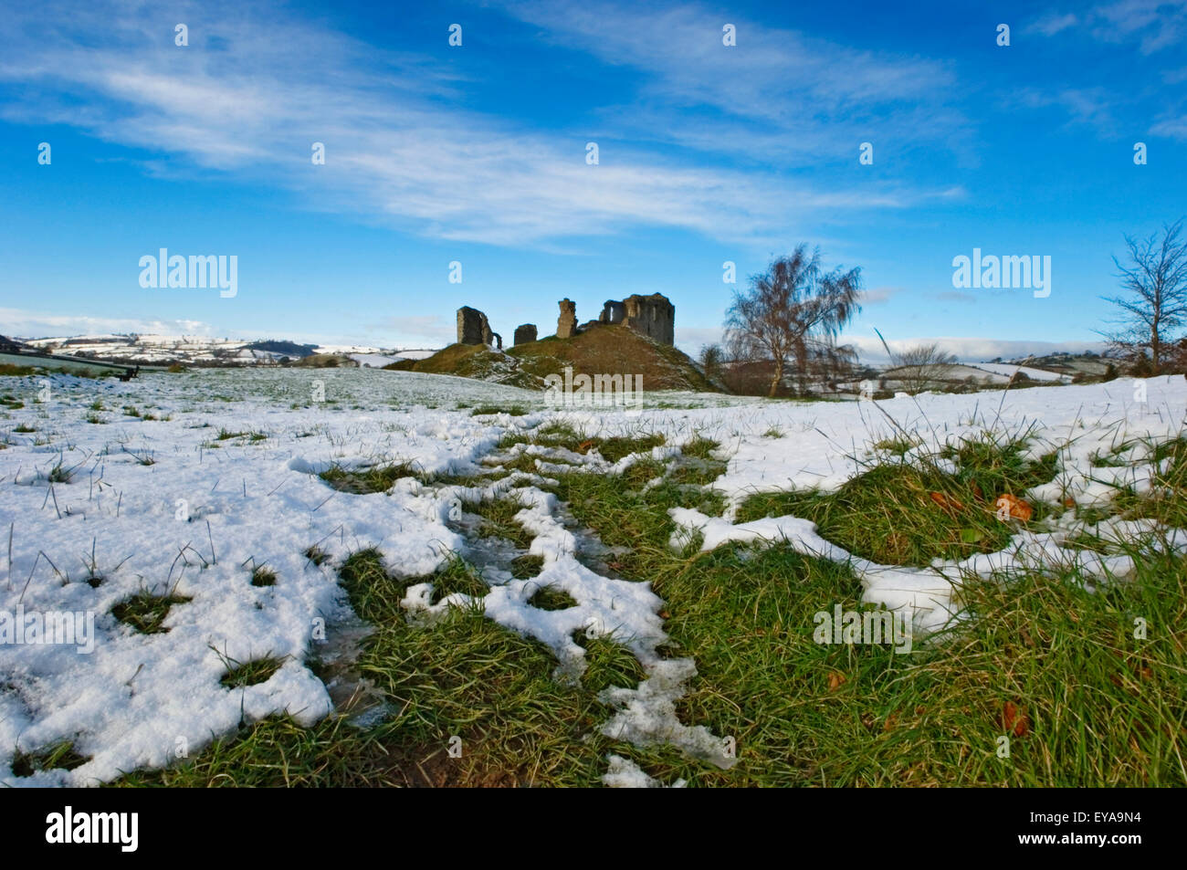 Shropshire snow castle hi-res stock photography and images - Alamy