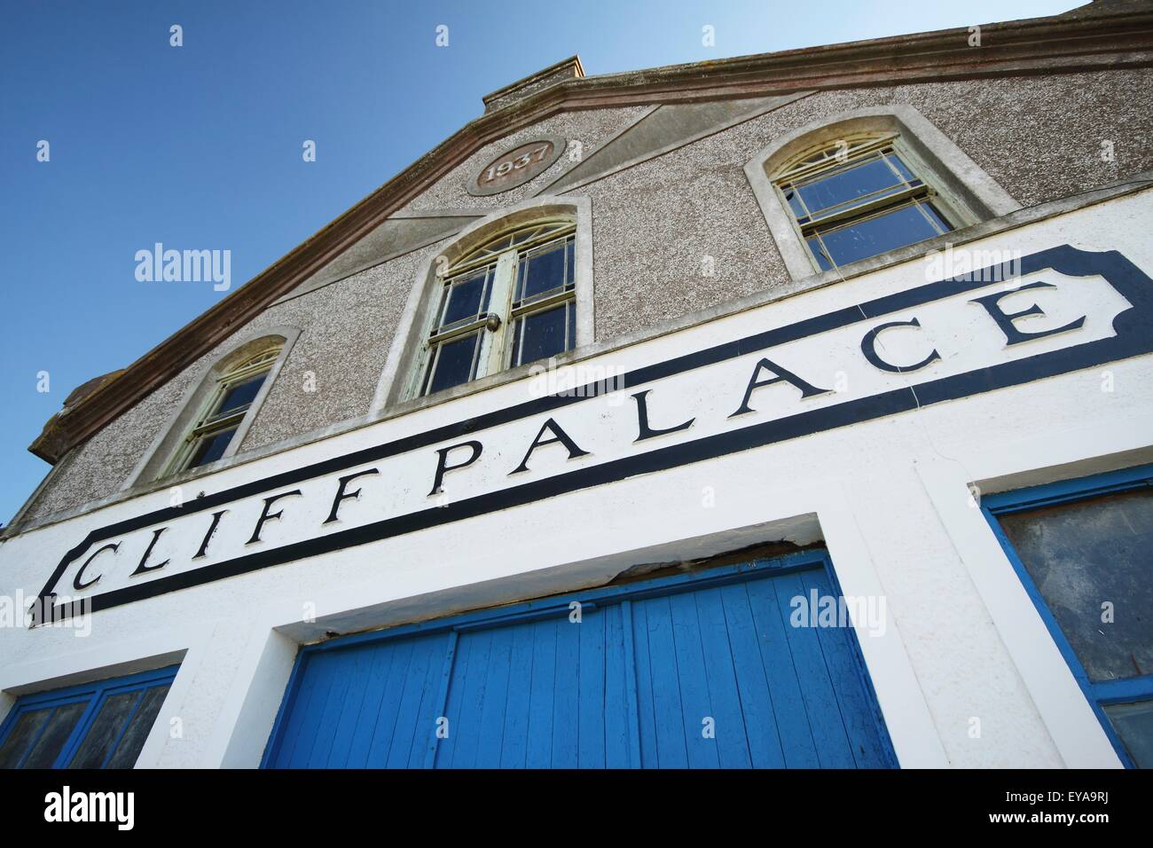 Old Cliff Palace Building In East Cork In Munster Region; Ballycotton ...