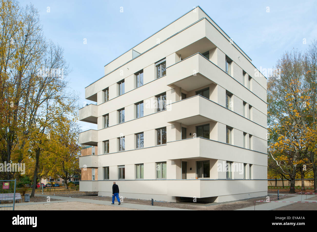 Berlin, Germany, construction of residential buildings of the ...