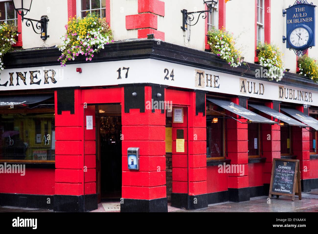 The Auld Dubliner Pub In The Templebar Area; Dublin, County Dublin ...