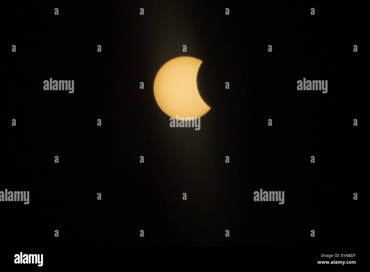 Berlin, Germany, partial eclipse Stock Photo - Alamy