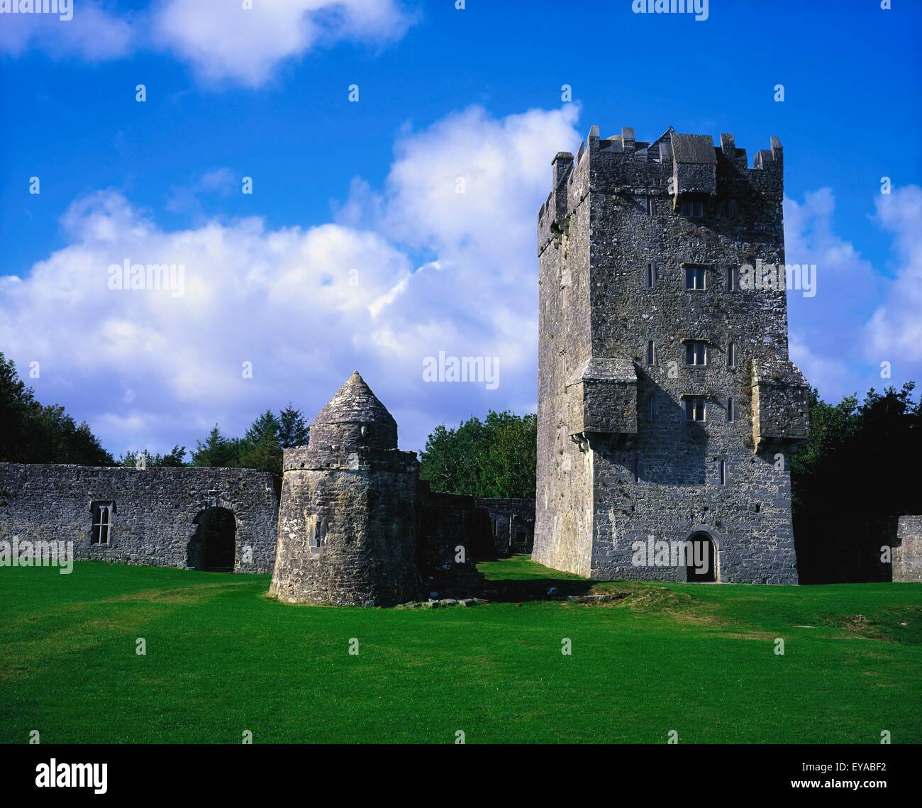 Aughnanure Castle, Oughterard, Co Galway, Ireland Stock Photo - Alamy