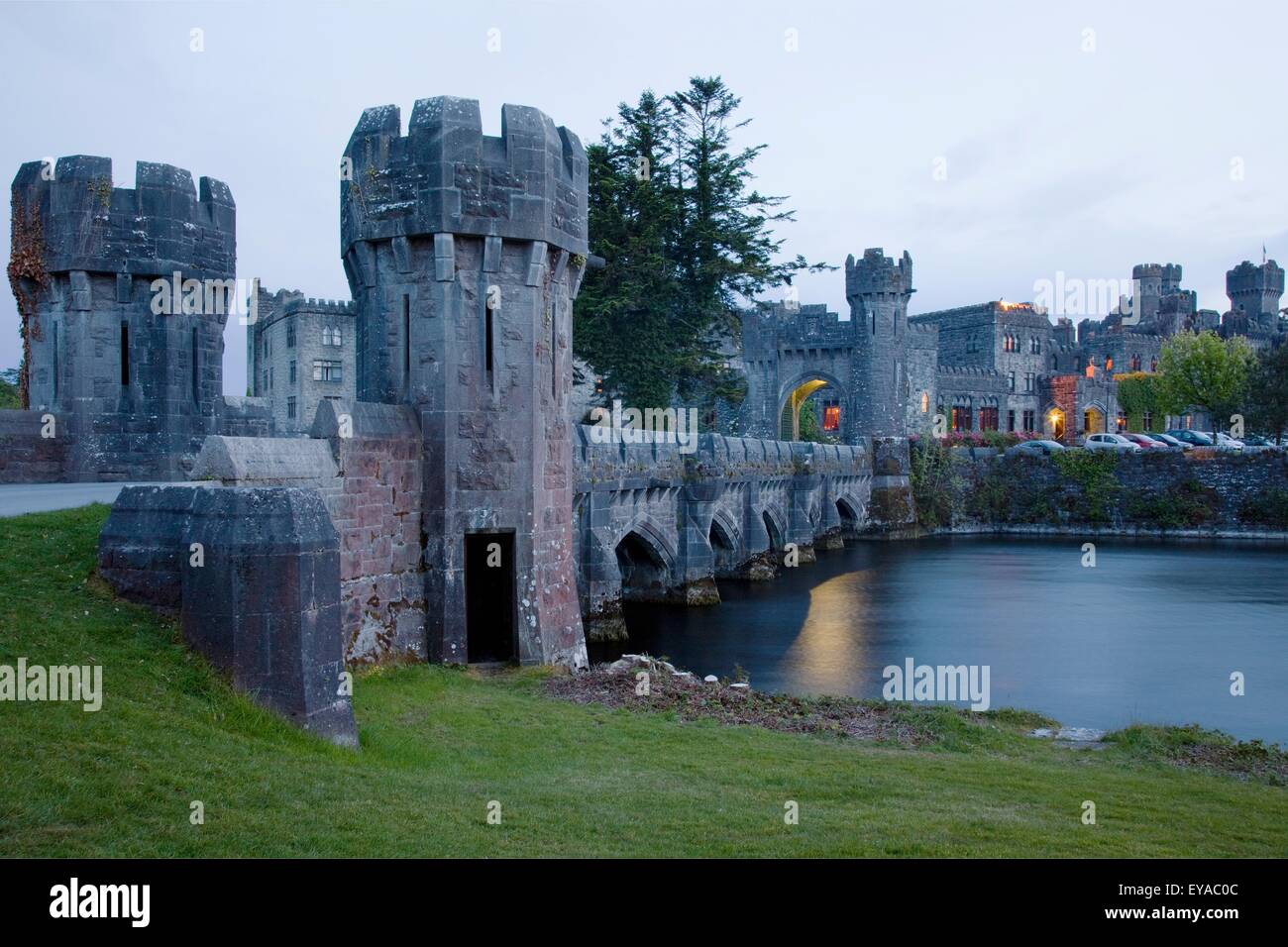 Bridge Over Lough Corrib By Ashford Castle; Cong, County Mayo, Ireland ...
