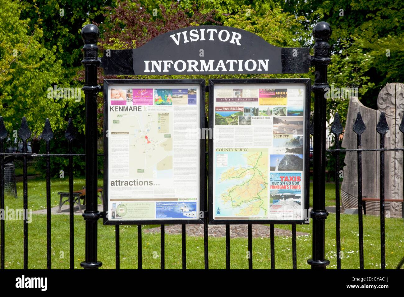Visitor information sign hi-res stock photography and images - Alamy