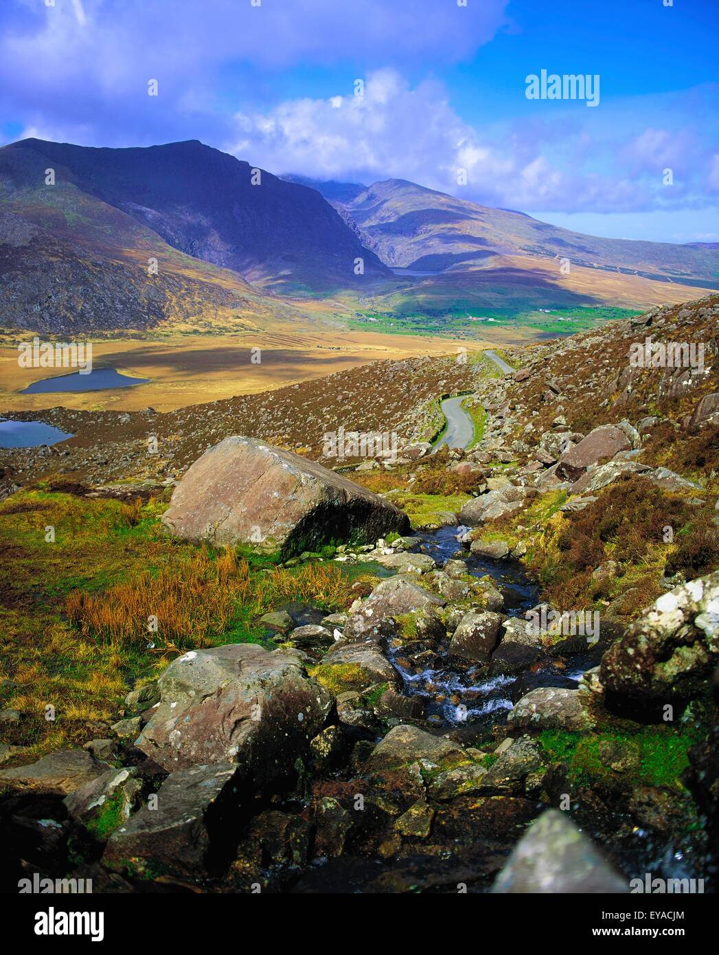 Co Kerry, Conor Pass, Dingle Peninsula Stock Photo - Alamy