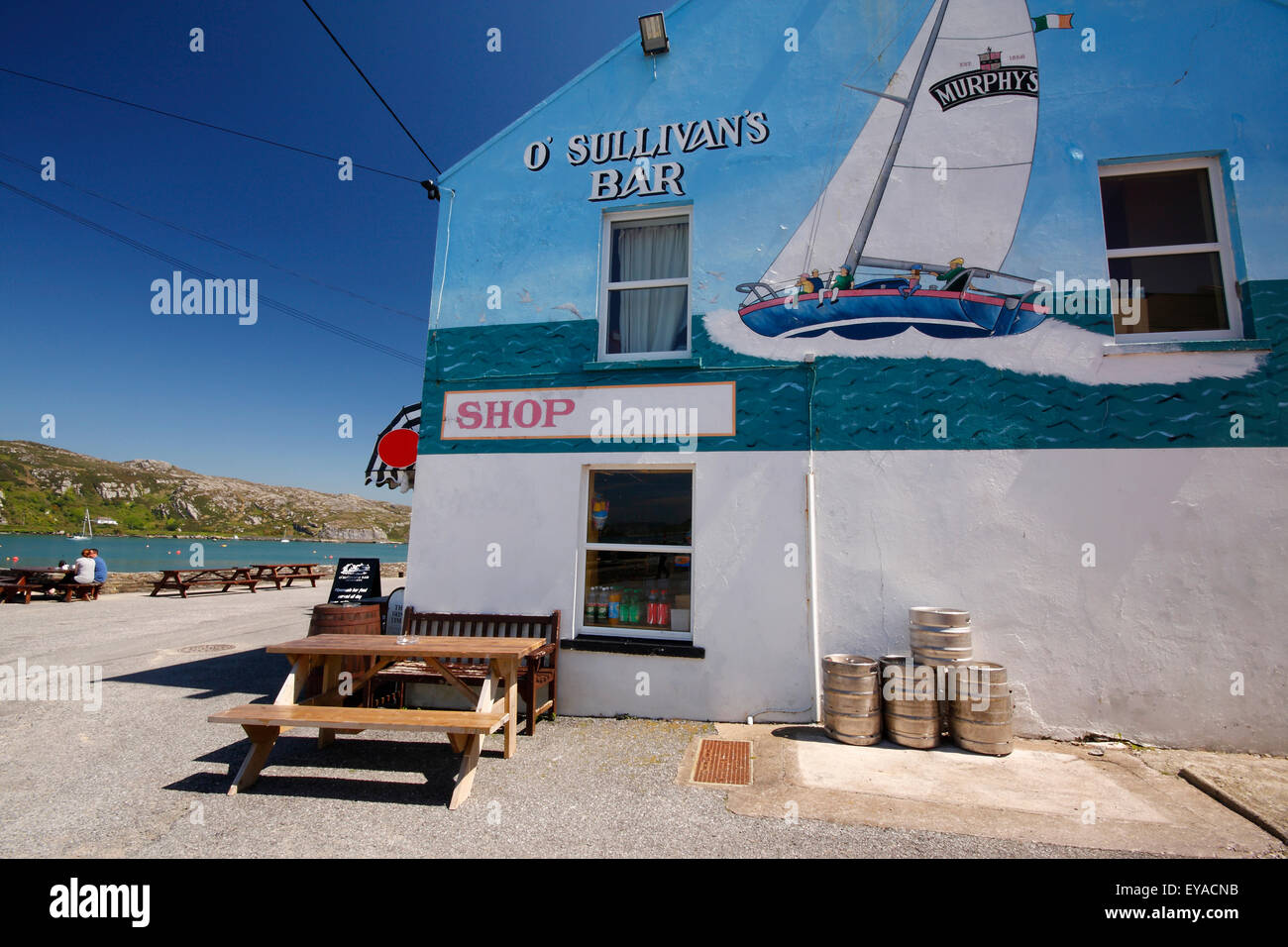 Seaside Pub In Crookhaven Village In West Cork; Crookhaven, County Cork ...