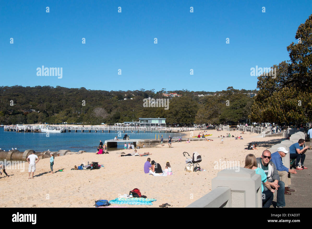 Balmoral Beach on Sydney's northern beaches is in the suburb of Mosman ...