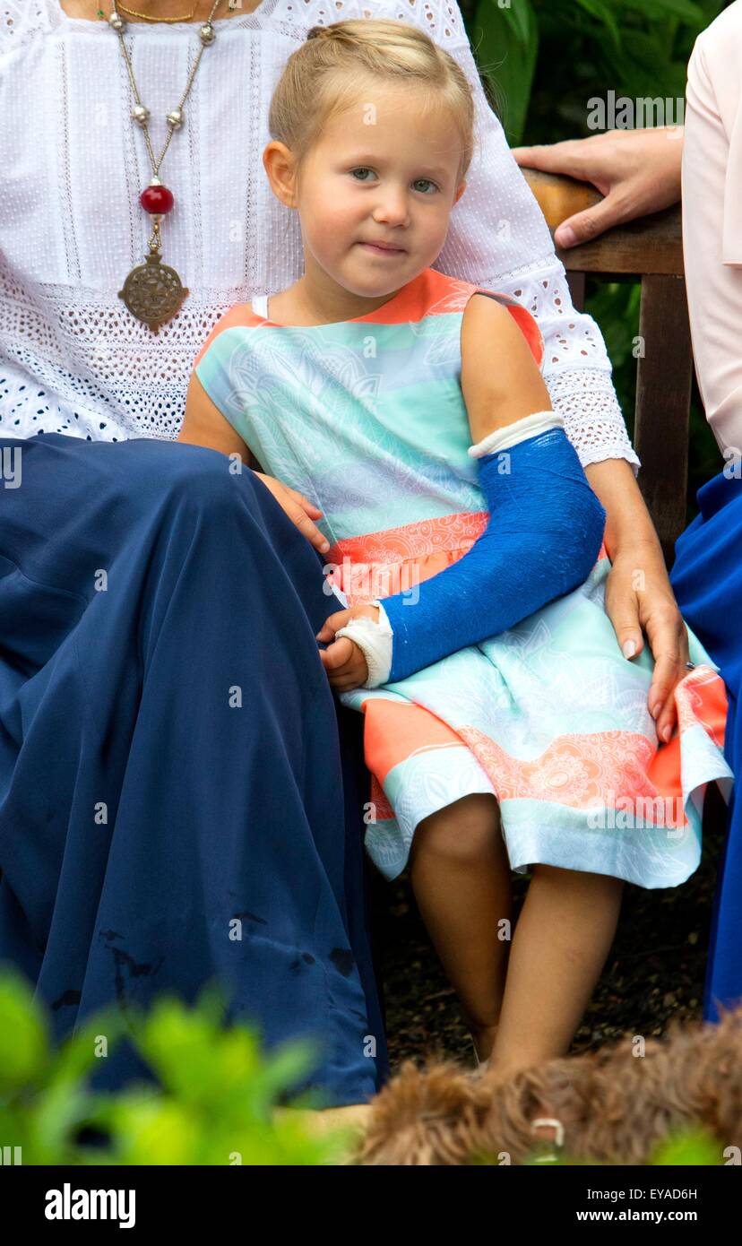 Gråsten, 25-07-2015 Princess Josephine of Denmark at the yearly ...