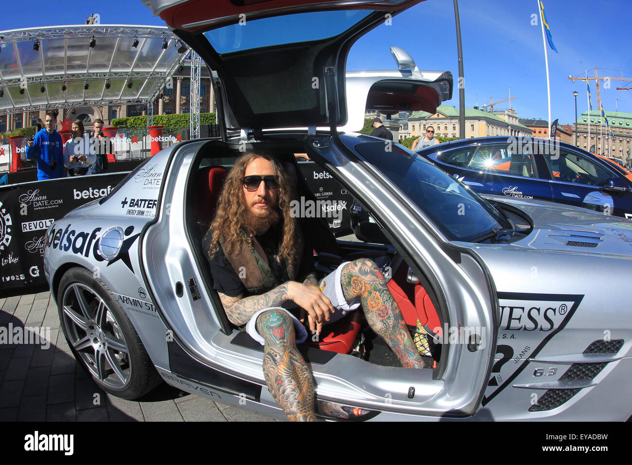 Gumball 3000 Rally drivers meeting in Stockholm before departure ...